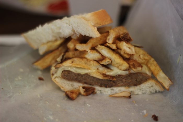 The Pitts-Burger at Primanti Brothers – The Unvegan