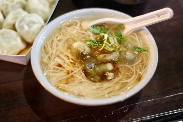Street Food Spotlight Oyster Noodle Soup The Unvegan
